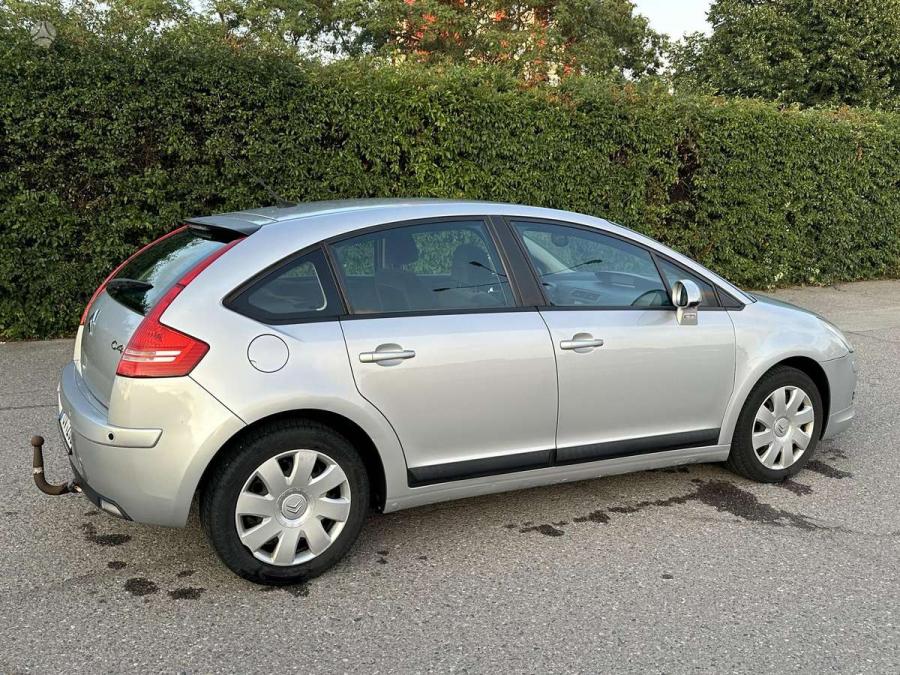 Grey Citroen C4 2007 in Klaipeda, with an engine capacity of 1.56 L and mileage of 134 thousand km for 1999 €, photo 16 on AUTOMOTO.COM.LV
