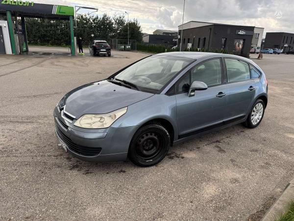 Grey Citroen C4 2007 in Kaunas, with an engine capacity of 1.56 L and mileage of 201 thousand km for 900 €, photo 3 on AUTOMOTO.COM.LV