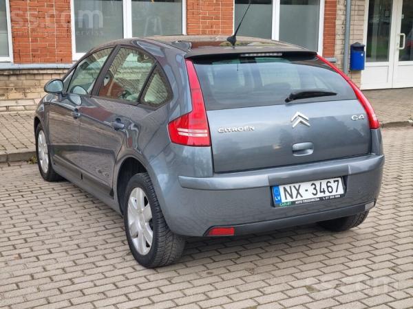 Pelēks Citroen C4 2008 Ogre, ar dzinēja tilpumu 1.60 L un nobraukumu 160 tūkst. km par 2650 €, foto 6 vietnē AUTOMOTO.COM.LV