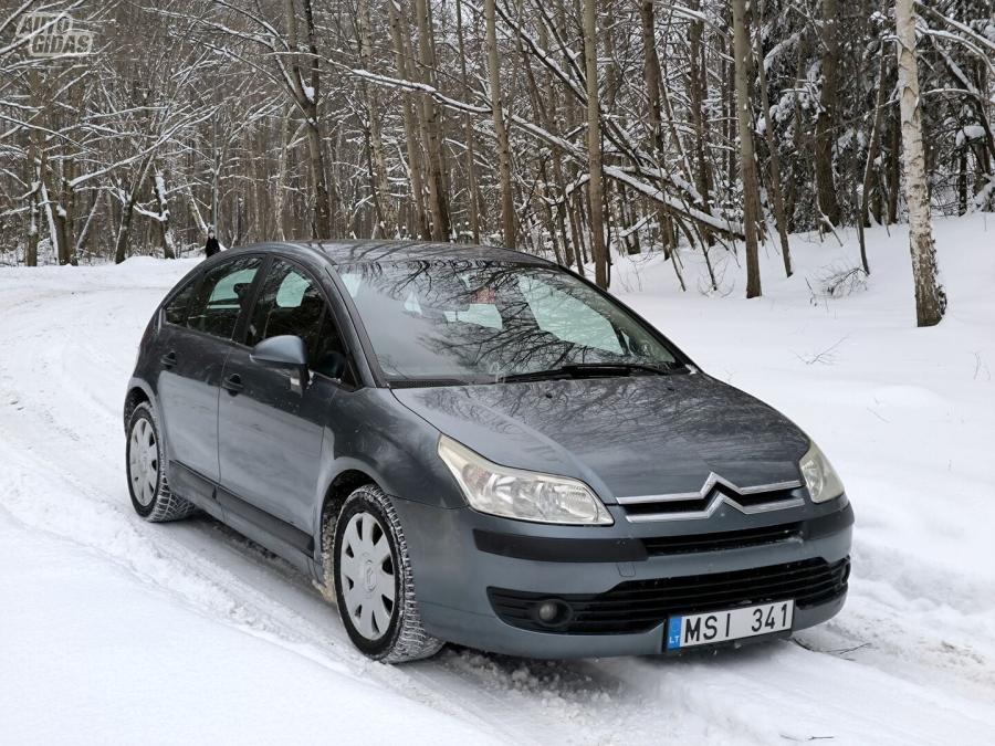 Pelēks Citroen C4 2008 Viļņa, ar dzinēja tilpumu 1.60 L un nobraukumu 308 tūkst. km par 1350 €, foto 2 vietnē AUTOMOTO.COM.LV