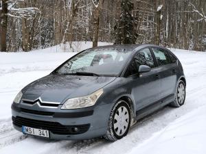 Pelēks Citroen C4 2008 Viļņa, ar dzinēja tilpumu 1.60 L un nobraukumu 308 tūkst. km par 1350 €, foto 4 vietnē AUTOMOTO.COM.LV