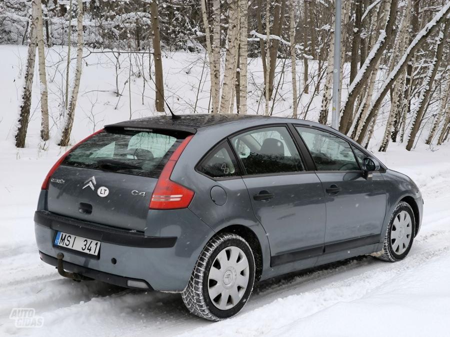 Pelēks Citroen C4 2008 Viļņa, ar dzinēja tilpumu 1.60 L un nobraukumu 308 tūkst. km par 1350 €, foto 6 vietnē AUTOMOTO.COM.LV