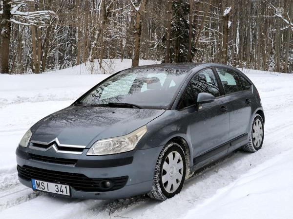 Grey Citroen C4 2008 in Vilnius, with an engine capacity of 1.56 L and mileage of 308 thousand km for 1350 €, photo 4 on AUTOMOTO.COM.LV