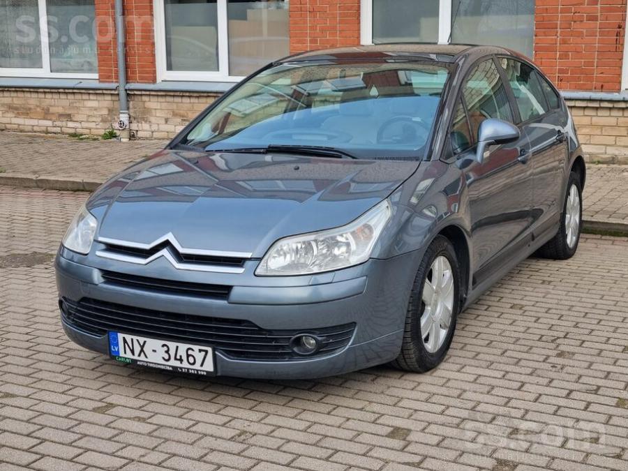 Pelēks Citroen C4 2008 Ogre, ar dzinēja tilpumu 1.60 L un nobraukumu 160 tūkst. km par 2550 €, foto 1 vietnē AUTOMOTO.COM.LV