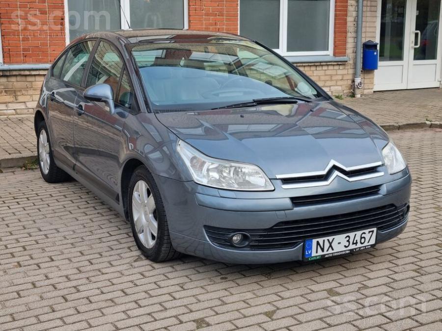 Pelēks Citroen C4 2008 Ogre, ar dzinēja tilpumu 1.60 L un nobraukumu 160 tūkst. km par 2550 €, foto 4 vietnē AUTOMOTO.COM.LV