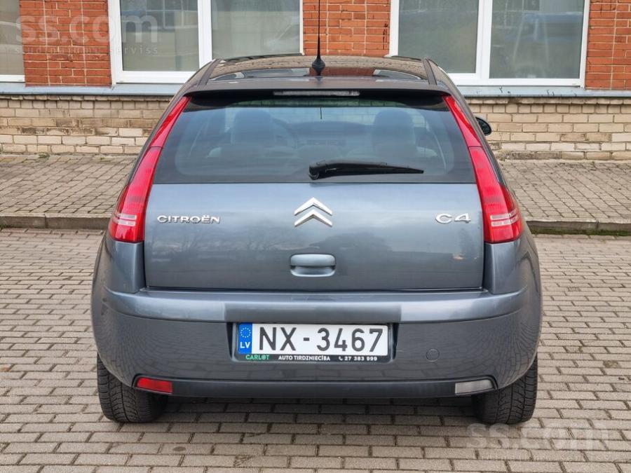 Pelēks Citroen C4 2008 Ogre, ar dzinēja tilpumu 1.60 L un nobraukumu 160 tūkst. km par 2550 €, foto 8 vietnē AUTOMOTO.COM.LV