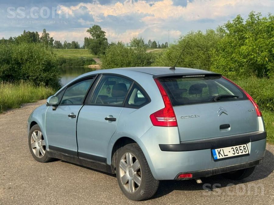 Grey Citroen C4 2008 in Daugavpils, with an engine capacity of 1.60 L and mileage of 303 thousand km for 1200 €, photo 6 on AUTOMOTO.COM.LV