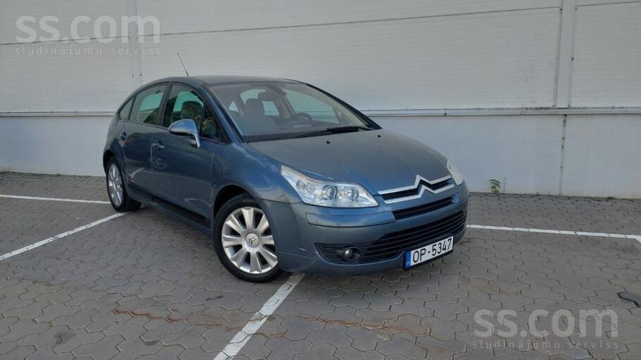 Grey Citroen C4 2008 in Riga, with an engine capacity of 2.00 L and mileage of 154 thousand km for 2550 €, photo 18 on AUTOMOTO.COM.LV