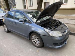 Pelēks Citroen C4 2008 Viļņa, ar dzinēja tilpumu 1.60 L un nobraukumu 186 tūkst. km par 600 €, foto 8 vietnē AUTOMOTO.COM.LV