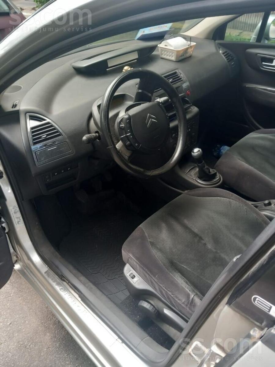 Pelēks Citroen C4 2008 Rīga, ar dzinēja tilpumu 1.60 L un nobraukumu 0 tūkst. km par 2150 €, foto 5 vietnē AUTOMOTO.COM.LV