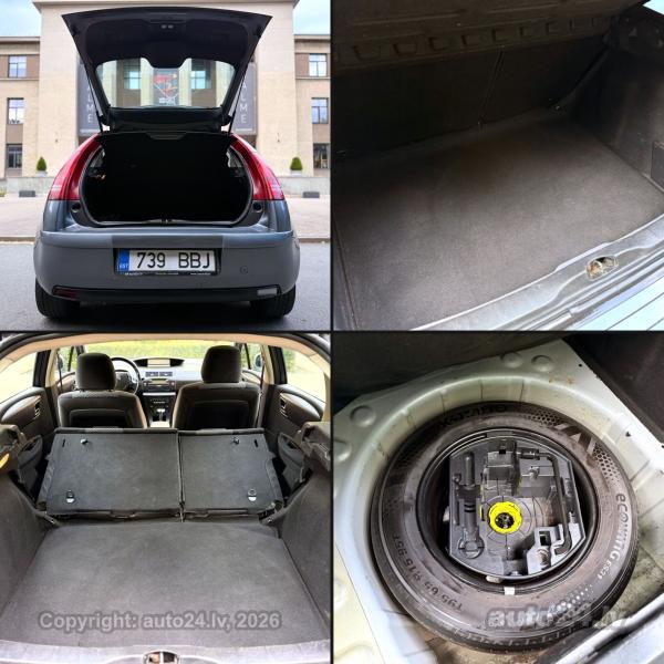 Grey Citroen C4 2008 in Tallinn, with an engine capacity of 1.60 L and mileage of 292 thousand km for 1499 €, photo 9 on AUTOMOTO.COM.LV