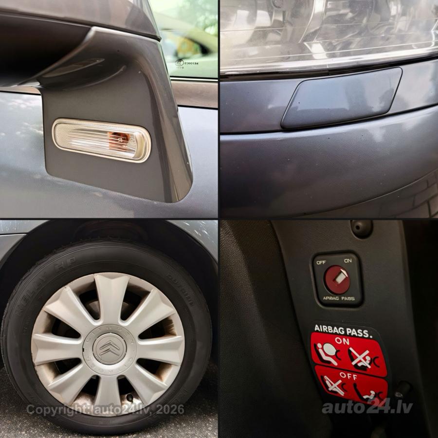 Pelēks Citroen C4 2008 Tallina, ar dzinēja tilpumu 1.60 L un nobraukumu 292 tūkst. km par 1499 €, foto 18 vietnē AUTOMOTO.COM.LV