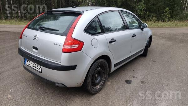 Pelēks Citroen C4 2009 Daugavpils, ar dzinēja tilpumu 1.60 L un nobraukumu 311 tūkst. km par 1100 €, foto 4 vietnē AUTOMOTO.COM.LV