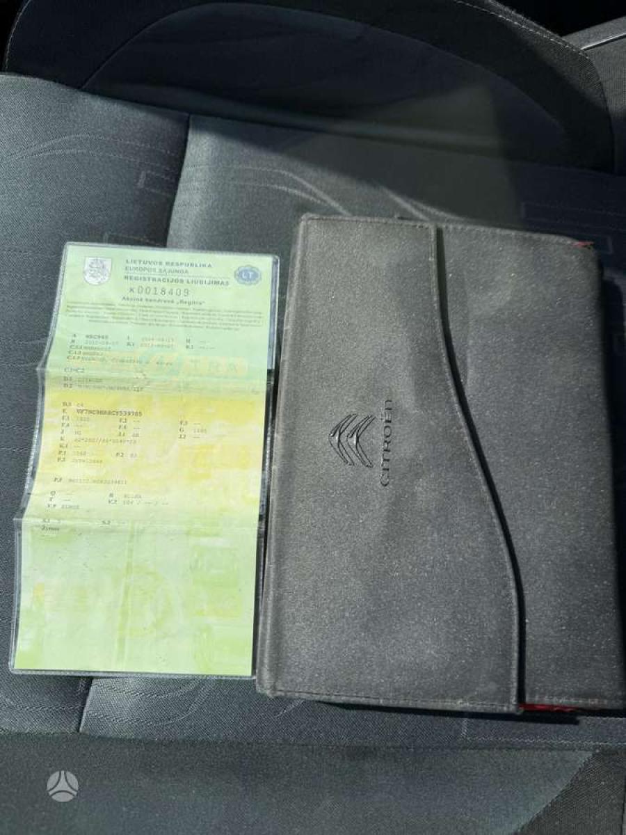 Grey Citroen C4 2012 in Vilnius, with an engine capacity of 1.60 L and mileage of 345 thousand km for 3500 €, photo 20 on AUTOMOTO.COM.LV