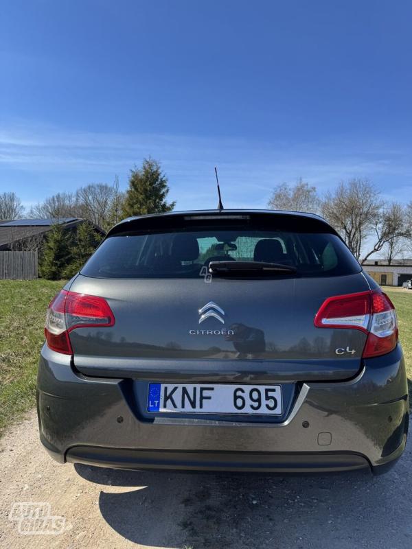 Pelēks Citroen C4 2013 Tauragė, ar dzinēja tilpumu 1.60 L un nobraukumu 300 tūkst. km par 3400 €, foto 7 vietnē AUTOMOTO.COM.LV