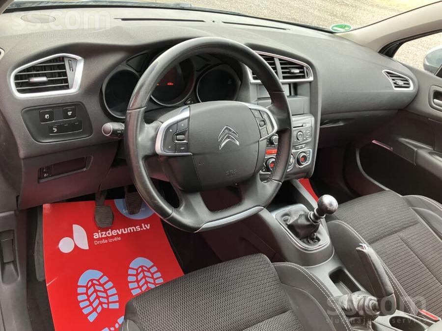 Pelēks Citroen C4 2013 Talsi, ar dzinēja tilpumu 1.60 L un nobraukumu 238 tūkst. km par 3999 €, foto 12 vietnē AUTOMOTO.COM.LV