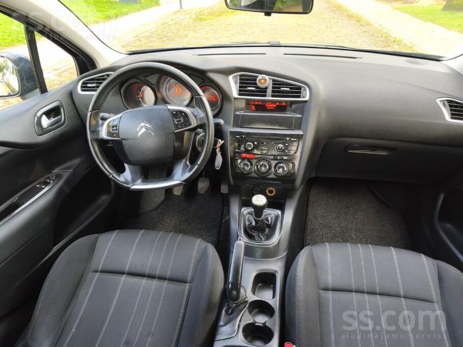 Grey Citroen C4 2014 in Jelgava, with an engine capacity of 1.60 L and mileage of 0 thousand km for 2990 €, photo 12 on AUTOMOTO.COM.LV