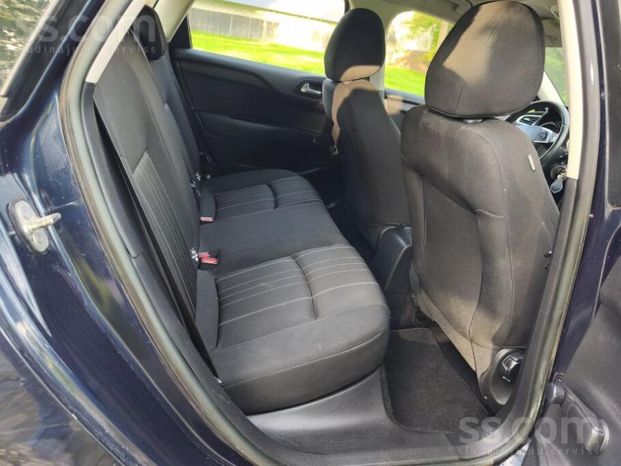 Grey Citroen C4 2014 in Jelgava, with an engine capacity of 1.60 L and mileage of 0 thousand km for 2990 €, photo 13 on AUTOMOTO.COM.LV