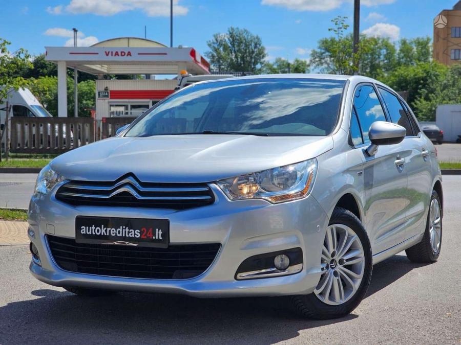 Grey Citroen C4 2014 in Siauliai, with an engine capacity of 1.60 L and mileage of 74 thousand km for 6350 €, photo 1 on AUTOMOTO.COM.LV