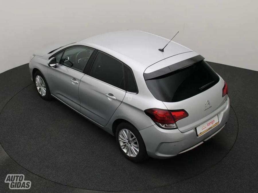 Grey Citroen C4 2015 in Vilnius, with an engine capacity of 1.20 L and mileage of 126 thousand km for 6299 €, photo 12 on AUTOMOTO.COM.LV