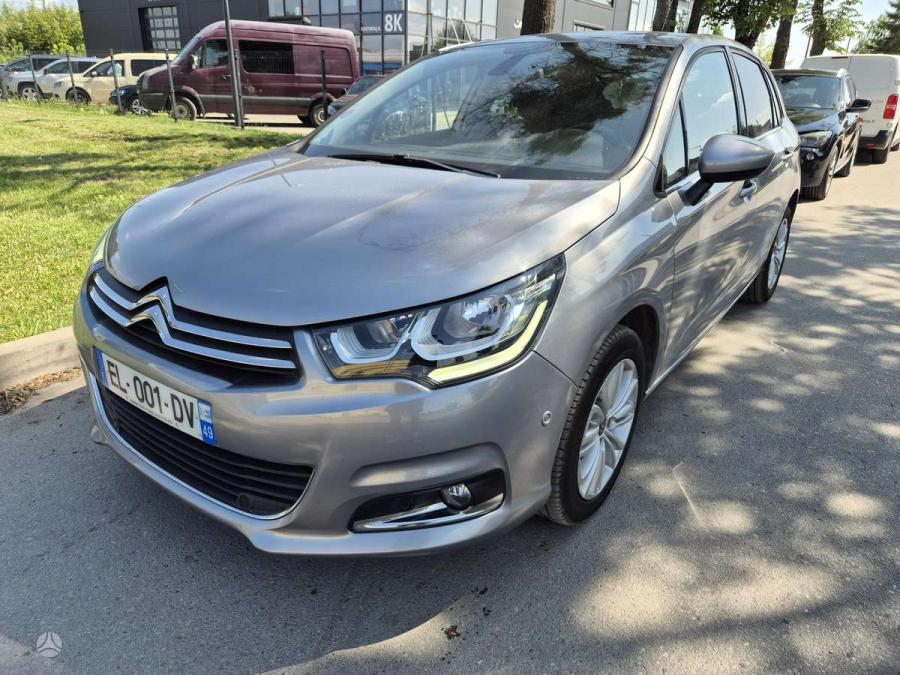 Pelēks Citroen C4 2017 Kauņa, ar dzinēja tilpumu 1.20 L un nobraukumu 145 tūkst. km par 4500 €, foto 1 vietnē AUTOMOTO.COM.LV