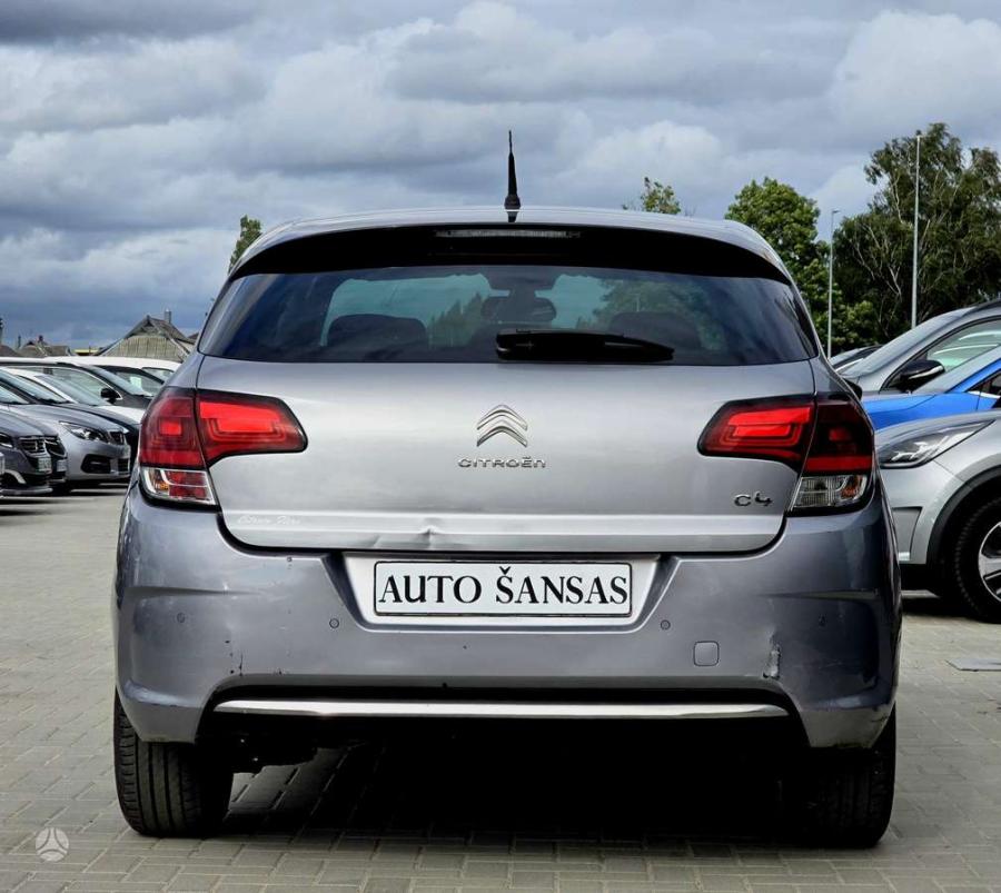 Grey Citroen C4 2017 in Taurage, with an engine capacity of 1.20 L and mileage of 58 thousand km for 3000 €, photo 10 on AUTOMOTO.COM.LV