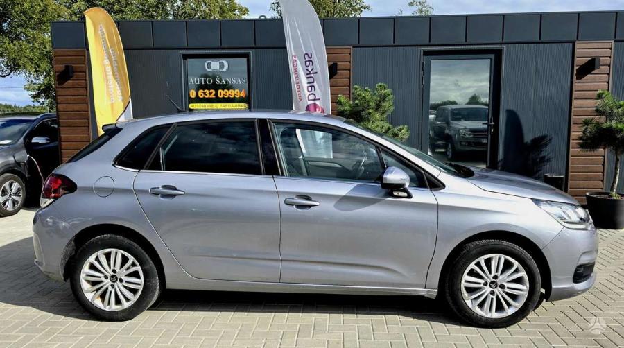 Grey Citroen C4 2017 in Taurage, with an engine capacity of 1.20 L and mileage of 58 thousand km for 3000 €, photo 7 on AUTOMOTO.COM.LV