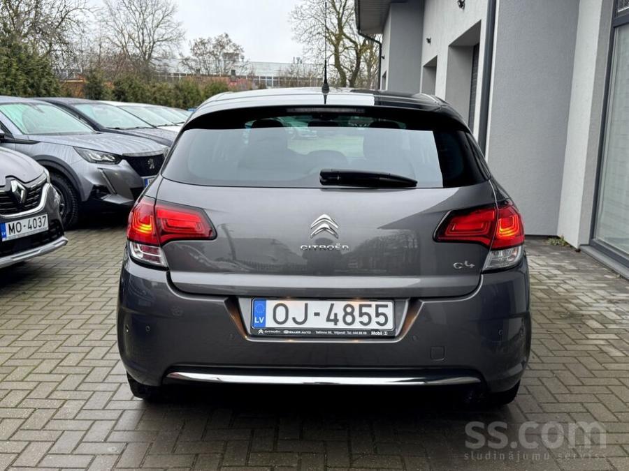 Grey Citroen C4 2018 in Riga, with an engine capacity of 1.20 L and mileage of 167 thousand km for 7400 €, photo 5 on AUTOMOTO.COM.LV