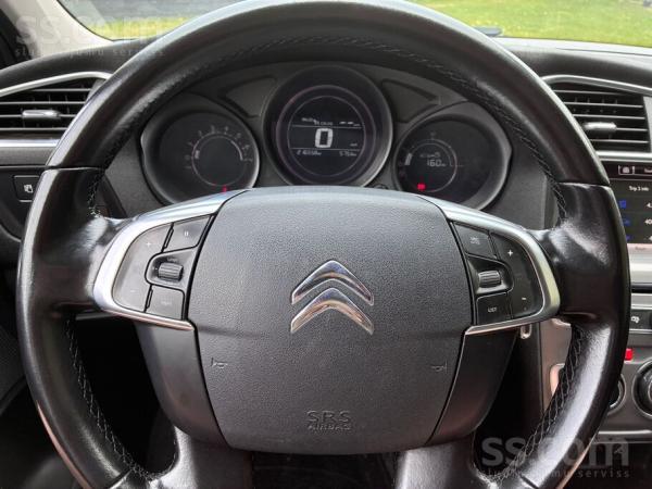 Grey Citroen C4 2018 in Riga, with an engine capacity of 1.60 L and mileage of 216 thousand km for 5750 €, photo 10 on AUTOMOTO.COM.LV