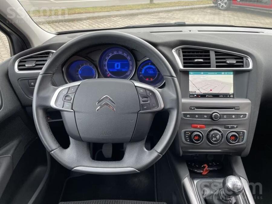 Grey Citroen C4 2018 in Ogre, with an engine capacity of 1.60 L and mileage of 130 thousand km for 7390 €, photo 11 on AUTOMOTO.COM.LV