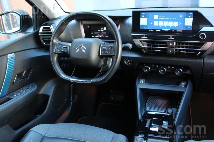 Grey Citroen C4 2021 in Riga, with an engine capacity of 1.60 L and mileage of 77 thousand km for 17490 €, photo 19 on AUTOMOTO.COM.LV