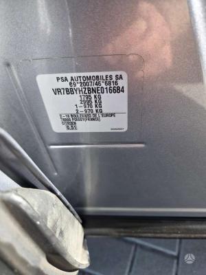 Pelēks Citroen C4 2022 Tauragė, ar dzinēja tilpumu 1.50 L un nobraukumu 144 tūkst. km par 11300 €, foto 28 vietnē AUTOMOTO.COM.LV