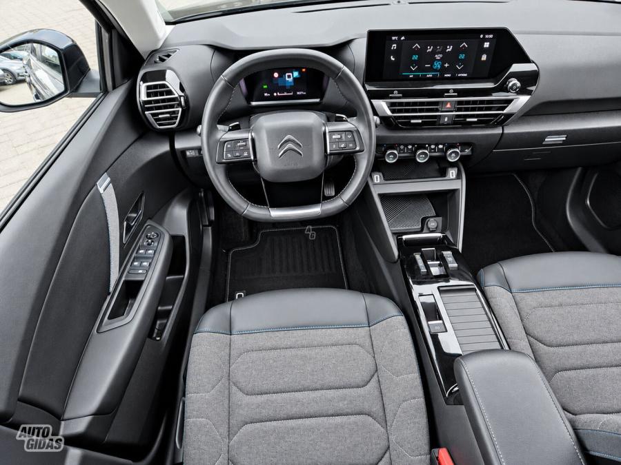 Pelēks Citroen C4 2023 Viļņa, ar dzinēja tilpumu 1.50 L un nobraukumu 36 tūkst. km par 14950 €, foto 10 vietnē AUTOMOTO.COM.LV