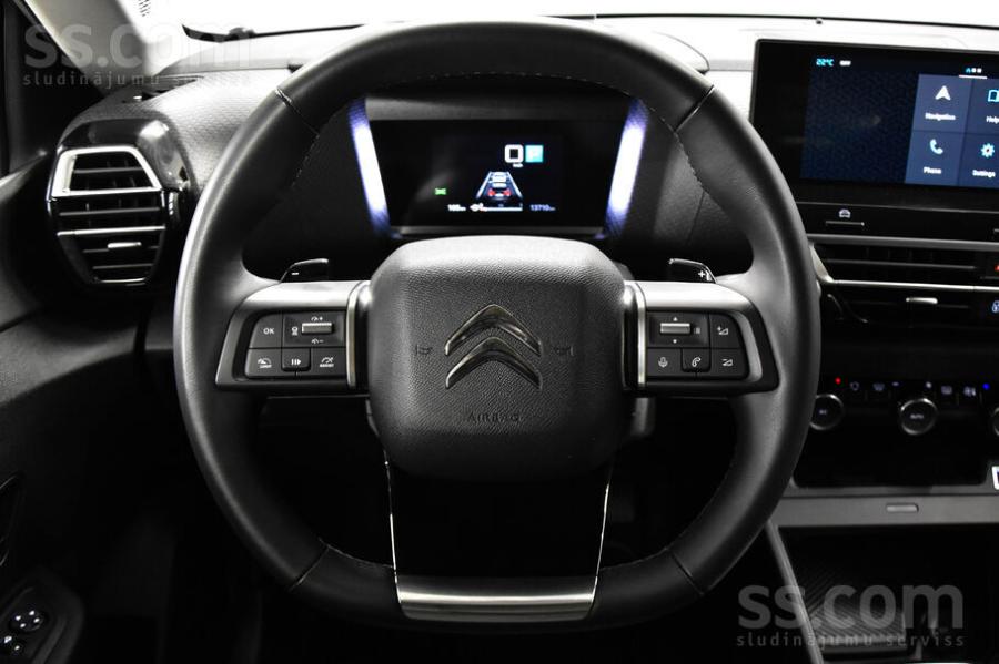 Pelēks Citroen C4 2024 Rīga, ar dzinēja tilpumu 1.20 L un nobraukumu 20 tūkst. km par 18890 €, foto 20 vietnē AUTOMOTO.COM.LV