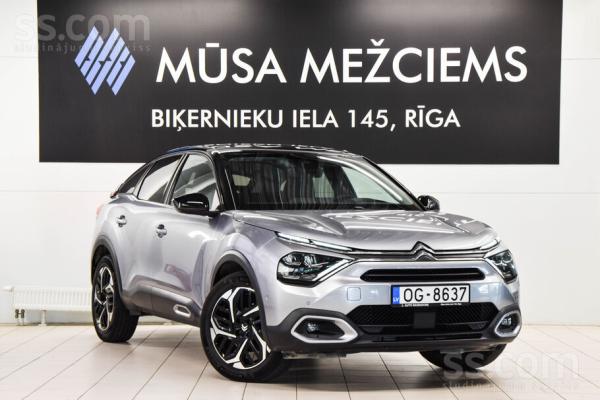 Grey Citroen C4 2024 in Riga, with an engine capacity of 1.20 L and mileage of 20 thousand km for 18890 €, photo 3 on AUTOMOTO.COM.LV