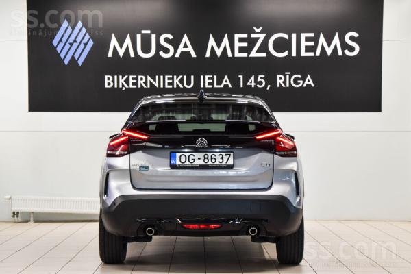 Grey Citroen C4 2024 in Riga, with an engine capacity of 1.20 L and mileage of 20 thousand km for 18890 €, photo 7 on AUTOMOTO.COM.LV