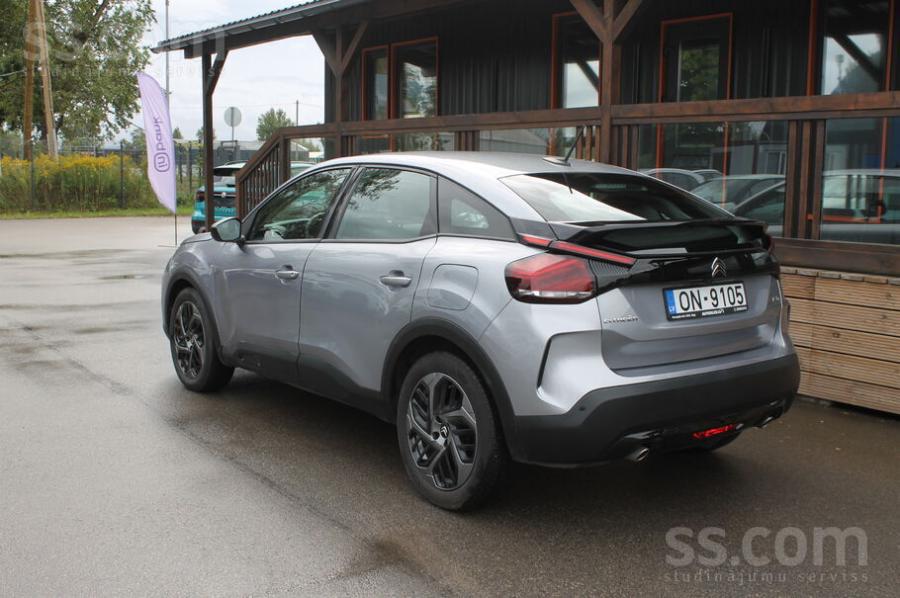 Pelēks Citroen C4 2024 Rīga, ar dzinēja tilpumu 1.20 L un nobraukumu 0 tūkst. km par 15950 €, foto 4 vietnē AUTOMOTO.COM.LV