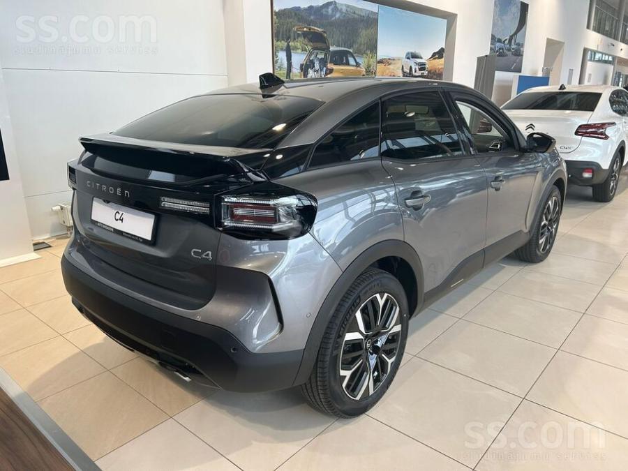 Pelēks Citroen C4 2025 Rīga, ar dzinēja tilpumu 1.20 L un nobraukumu 10 tūkst. km par 24390 €, foto 2 vietnē AUTOMOTO.COM.LV