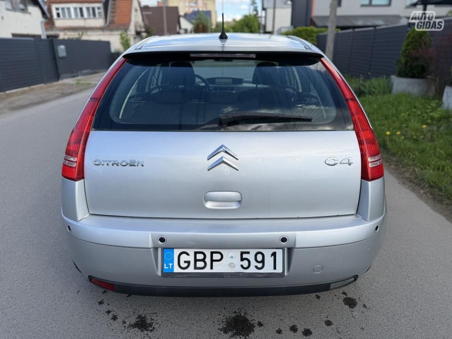 Grey Citroen C4 2007 in Kaunas, with an engine capacity of 1.60 L and mileage of 259 thousand km for 1000 €, photo 7 on AUTOMOTO.COM.LV