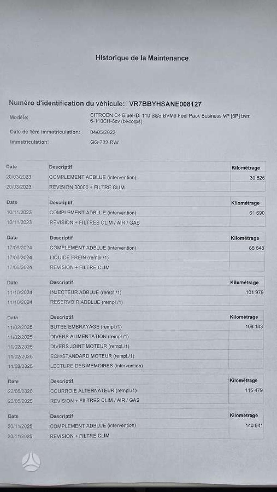 Pelēks Citroen C4 2022 Tauragė, ar dzinēja tilpumu 0.00 L un nobraukumu 143 tūkst. km par 11495 €, foto 20 vietnē AUTOMOTO.COM.LV