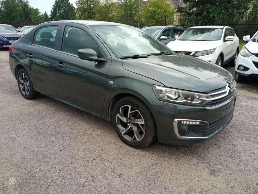 Pelēks Citroen C4 2017 Panevēža, ar dzinēja tilpumu 1.56 L un nobraukumu 226 tūkst. km par 4900 €, foto 9 vietnē AUTOMOTO.COM.LV