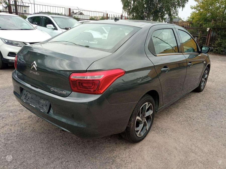 Pelēks Citroen C4 2017 Panevēža, ar dzinēja tilpumu 1.56 L un nobraukumu 226 tūkst. km par 4900 €, foto 12 vietnē AUTOMOTO.COM.LV