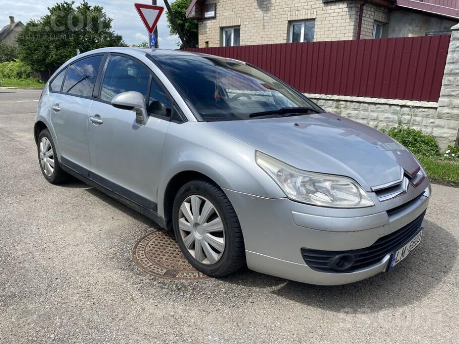 Citroen C4 2006 Daugavpils, ar dzinēja tilpumu 1.60 L un nobraukumu 250 tūkst. km par 1350 €, foto 1 vietnē AUTOMOTO.COM.LV