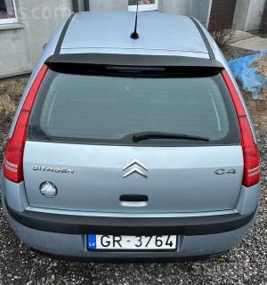 Citroen C4 2007 Liepāja, ar dzinēja tilpumu 1.60 L un nobraukumu 0 tūkst. km par 700 €, foto 4 vietnē AUTOMOTO.COM.LV