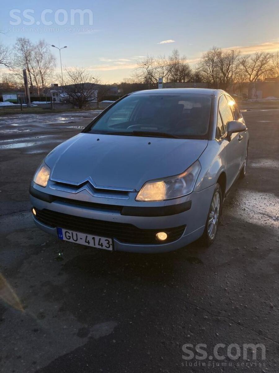 Citroen C4 2007 Liepāja, ar dzinēja tilpumu 1.60 L un nobraukumu 220 tūkst. km par 1290 €, foto 1 vietnē AUTOMOTO.COM.LV