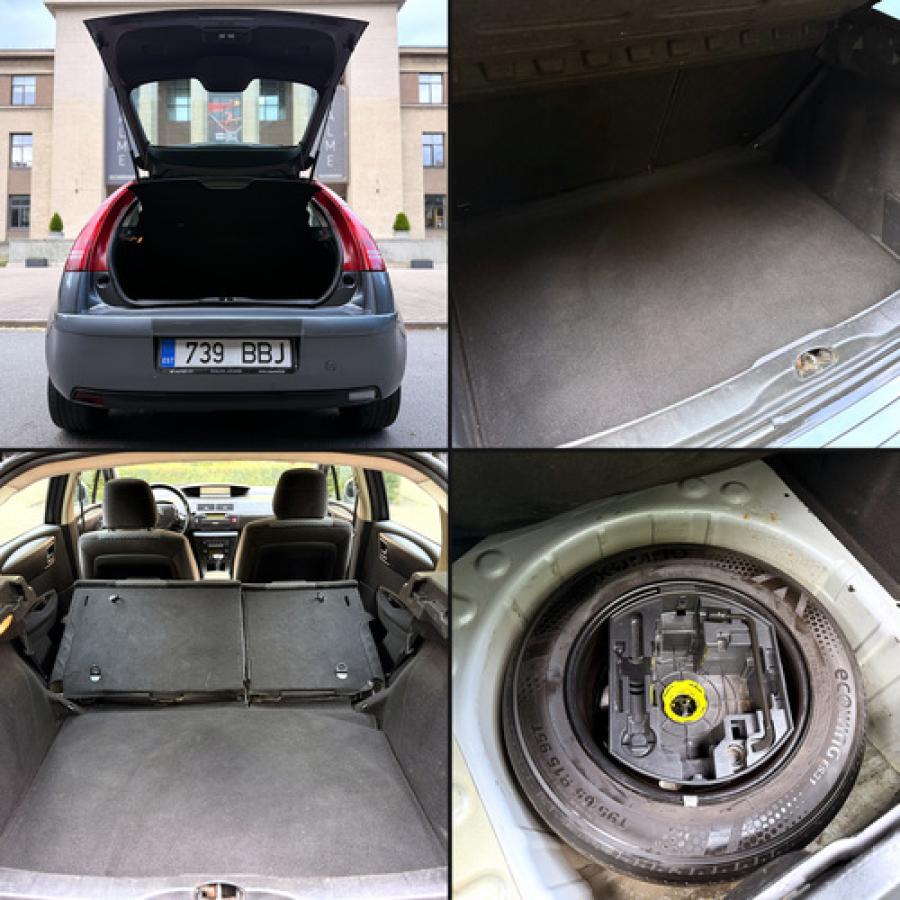 Citroen C4 2008 Tallina, ar dzinēja tilpumu 1.60 L un nobraukumu 292 tūkst. km par 1499 €, foto 8 vietnē AUTOMOTO.COM.LV