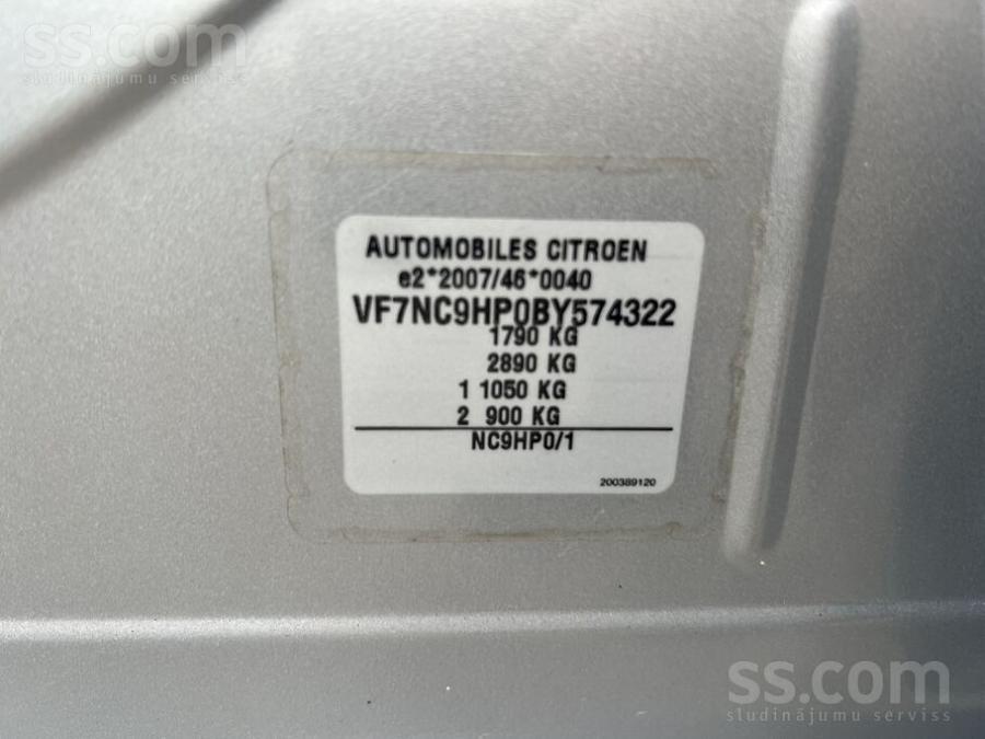 Ситроен С4 2011 в Рига, объемом двигателя 1.60 л и пробегом 92 тыс. км за 4480 €, фото 22 на AUTOMOTO.COM.LV