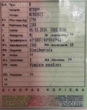 Ситроен С4 2011 в Рига, объемом двигателя 1.60 л и пробегом 92 тыс. км за 4480 €, фото 27 на AUTOMOTO.COM.LV