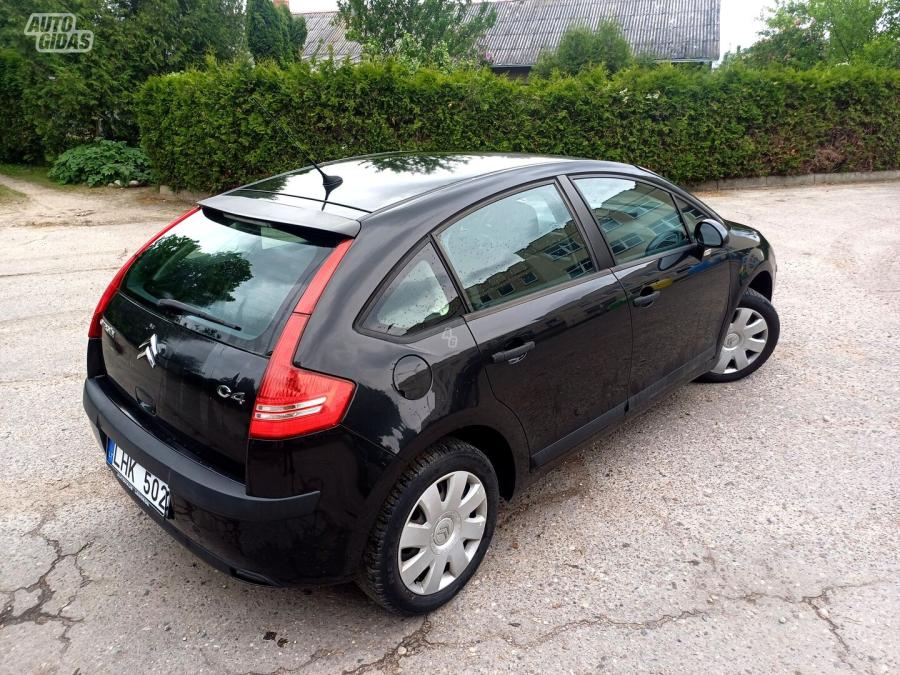 Citroen C4 2007 Kauņa, ar dzinēja tilpumu 1.60 L un nobraukumu 245 tūkst. km par 1600 €, foto 5 vietnē AUTOMOTO.COM.LV