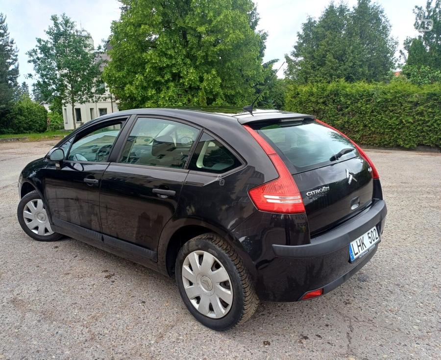 Citroen C4 2007 in Kaunas, with an engine capacity of 1.60 L and mileage of 245 thousand km for 1550 €, photo 9 on AUTOMOTO.COM.LV